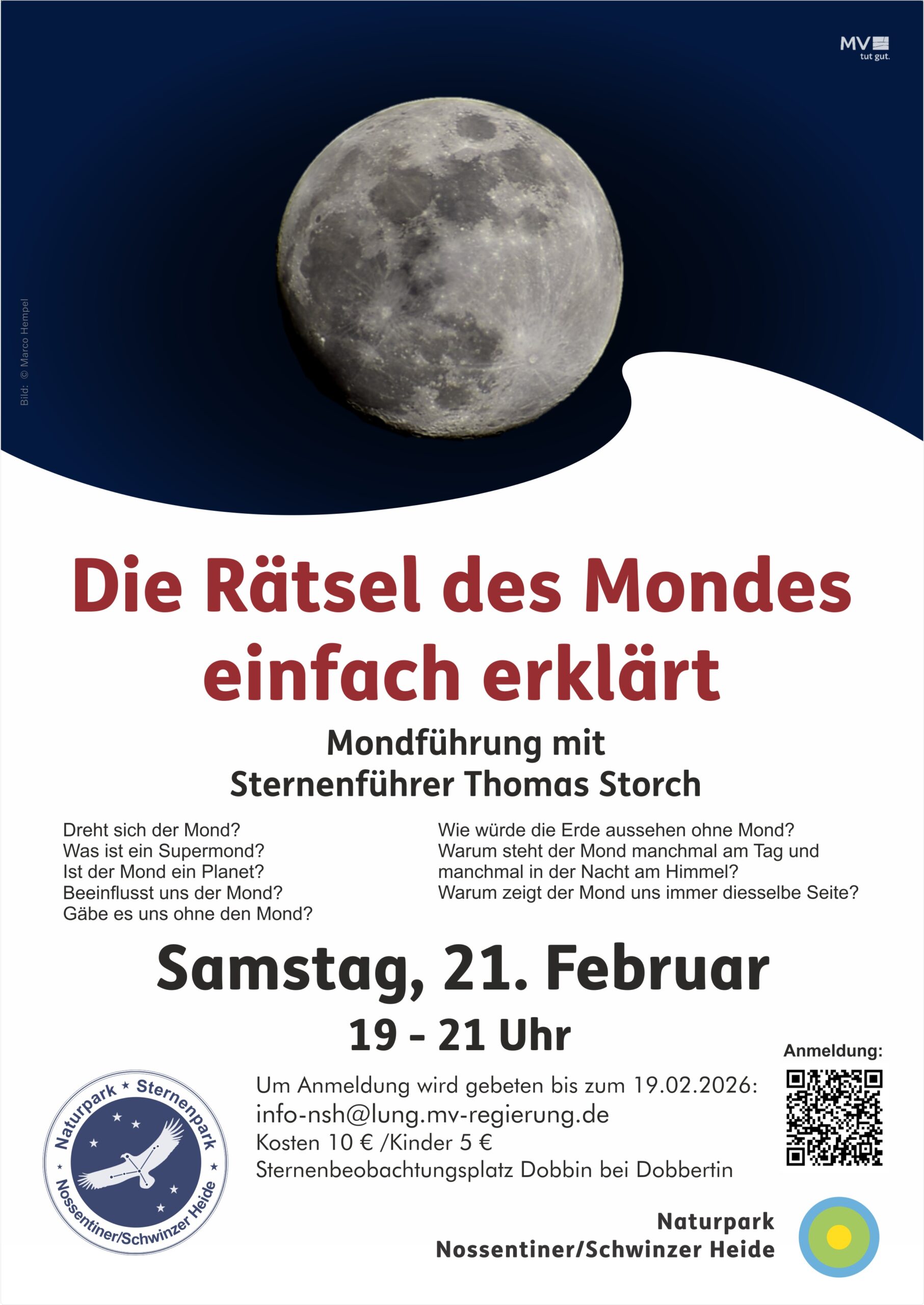 Die Rätsel des Mondes einfach erklärt - Naturpark Nossentiner/Schwinzer ...
