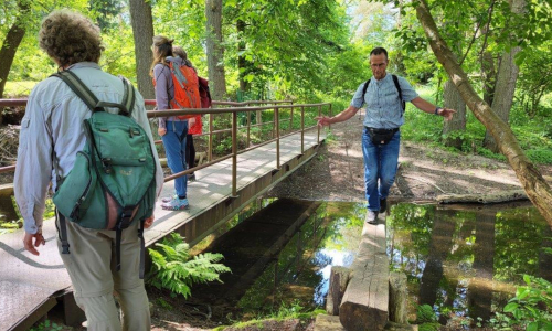 Team Kreisentwicklung zu Gast im Naturpark - Naturpark Stechlin-Ruppiner Land
